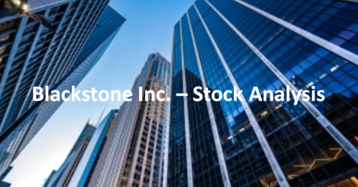 Blackstone - Stock Analysis