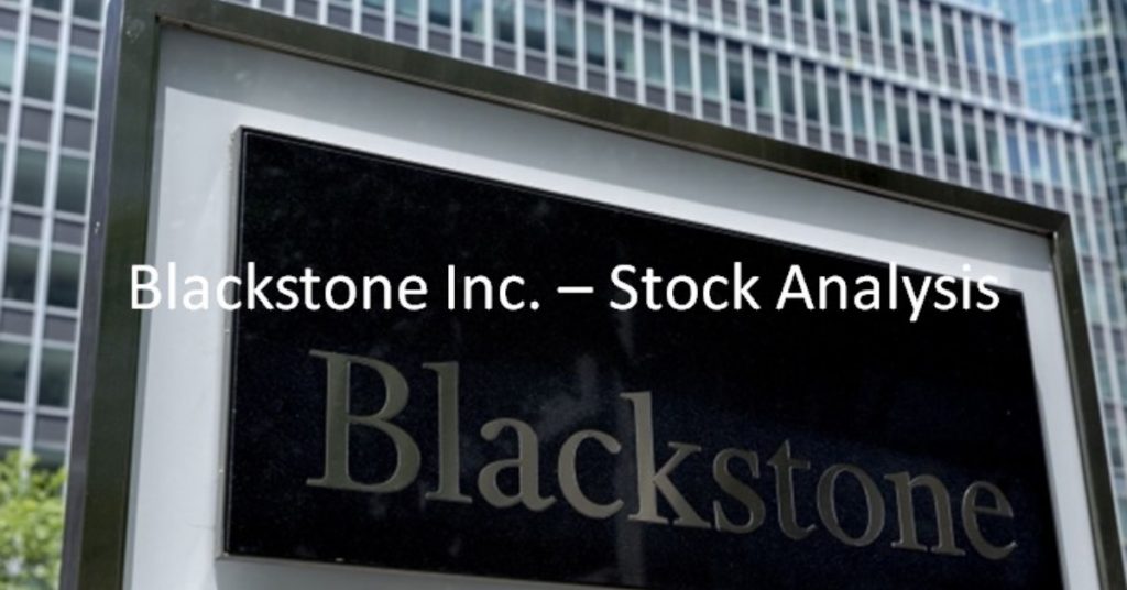 Blackstone - Adding To My Exposure